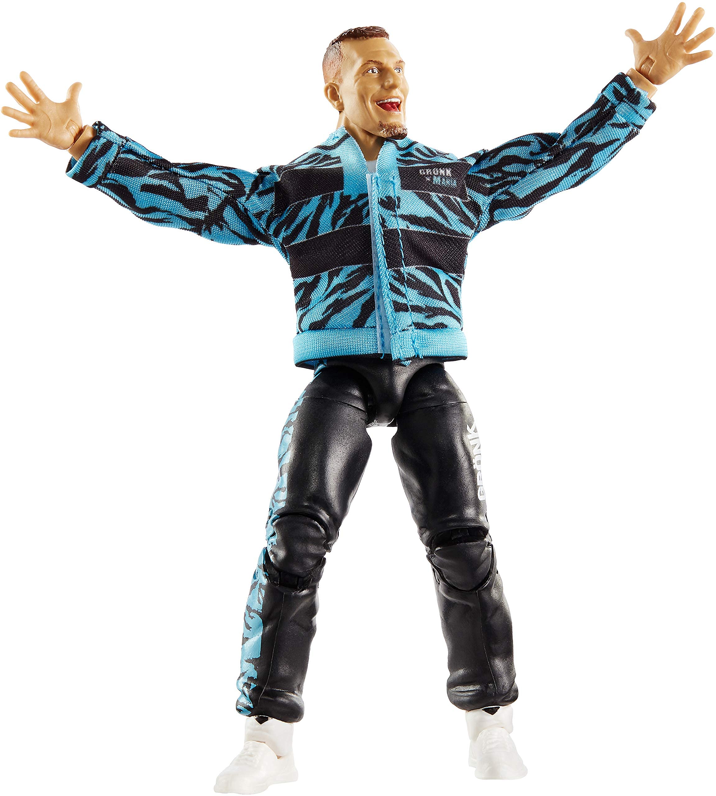 WWE Rob Gronkowski Elite Collection Series 82 Action Figure 6 in Posable Collectible Gift Fans Ages 8 Years Old and Up