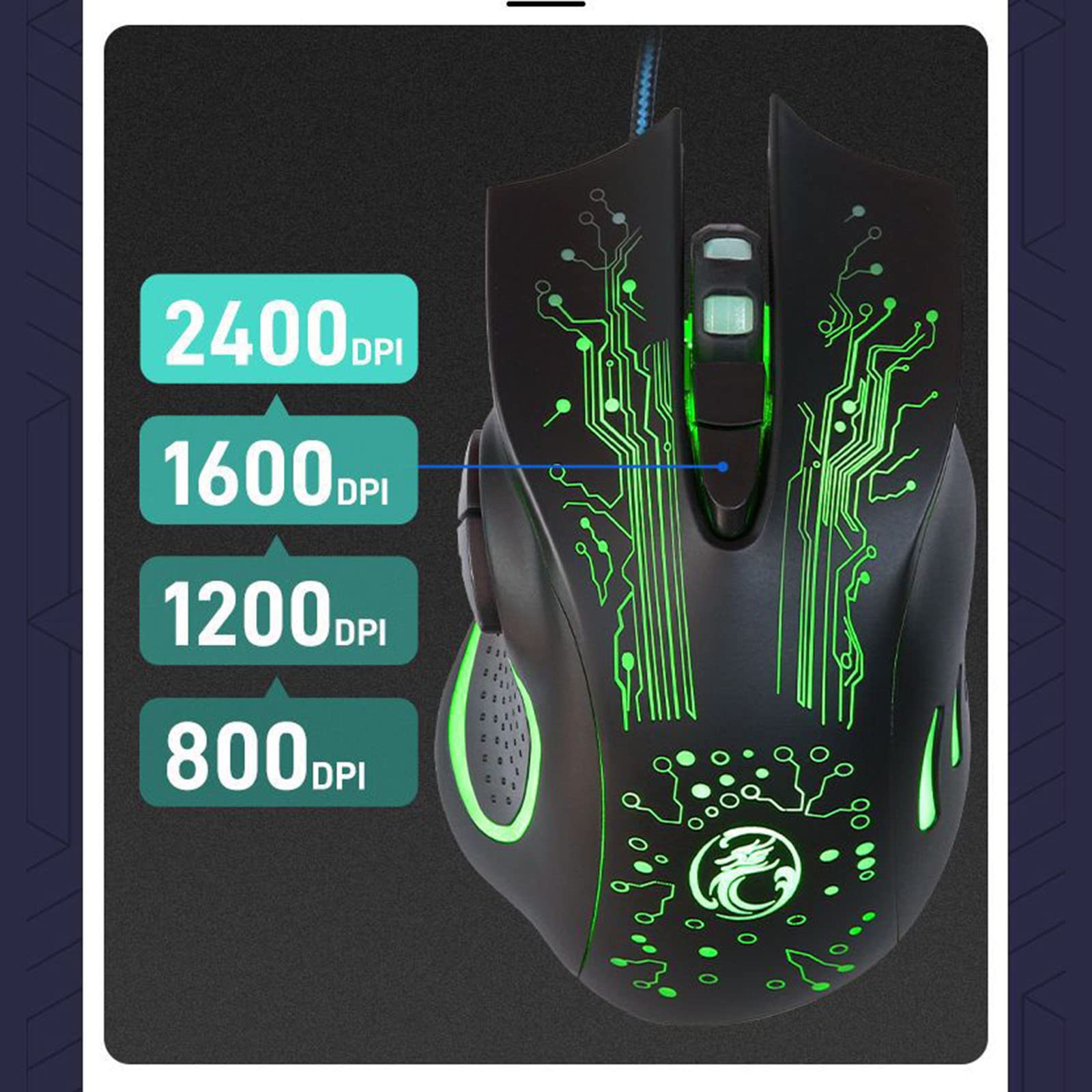 Gaming Keyboard & Mouse Combo Suit, Mini Mechanical Feel Keyboard with RGB LED Lighting, Colorful Floating Key Cap, Mechanical Feel, Luminous, Wired Game, Cool Luminous Texture