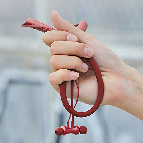 Mosonnytee Neckband Bluetooth Headphones Wireless Earphones Around The Neck Bluetooth Headphones with Microphone Comfortable Bluetooth Earbuds Neckband with 18-Hours playtimes