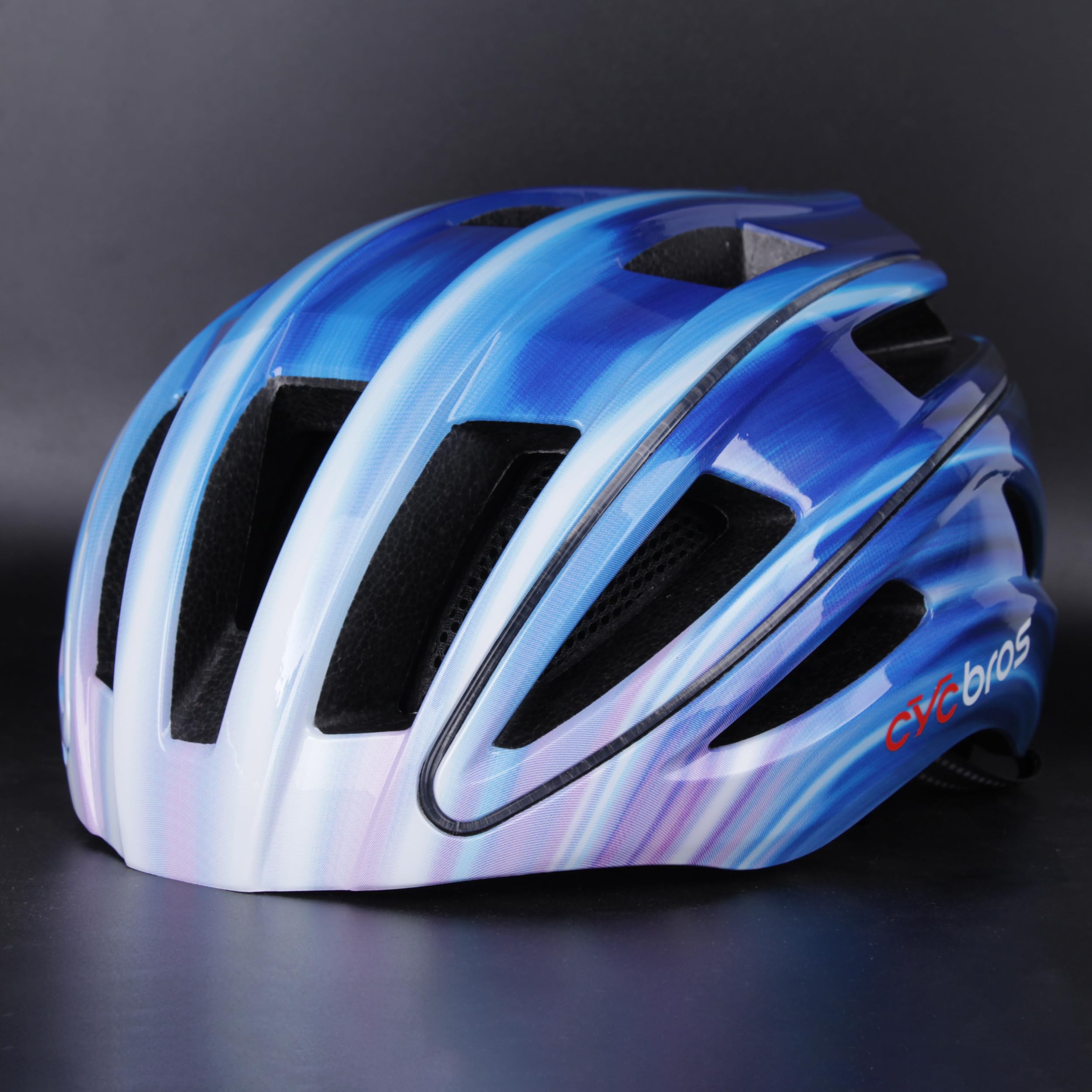CYCBROS Adults Bike Helmet for Men Women That's Light, Cool Bicycle Helmet with USB Rechargeable Rear Light for Urban Commuter