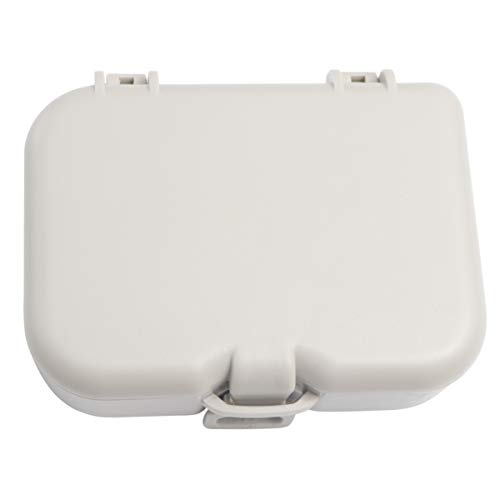 ENDYAK 1pc Denture Case Denture Storage Container Denture Box Denture Cleaning Case False Teeth Container with Inner Mirror
