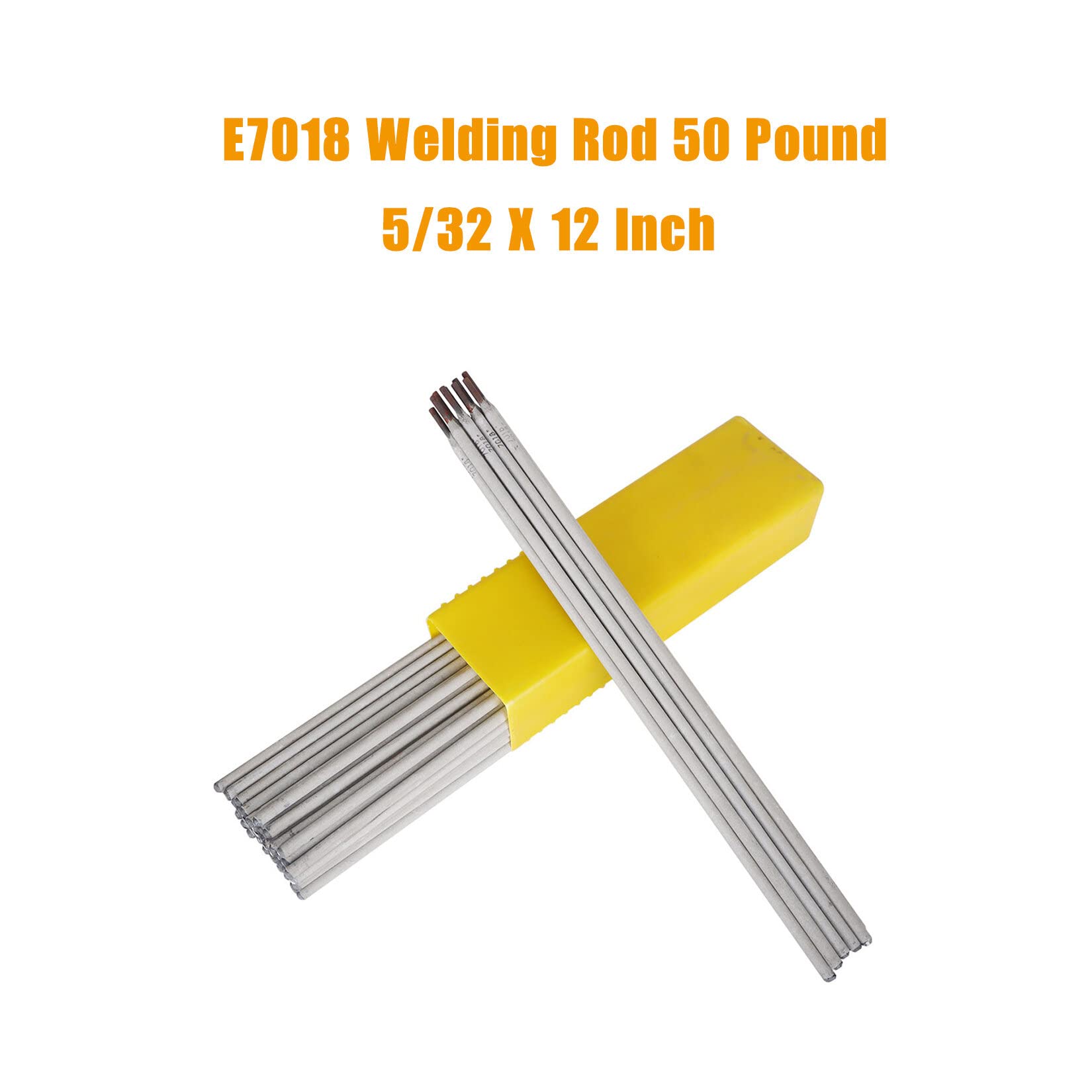findmall E7018 5/32 Inch Arc Welding Rod, Premium Arc Stick Electrodes Welding Rod 50 Pound