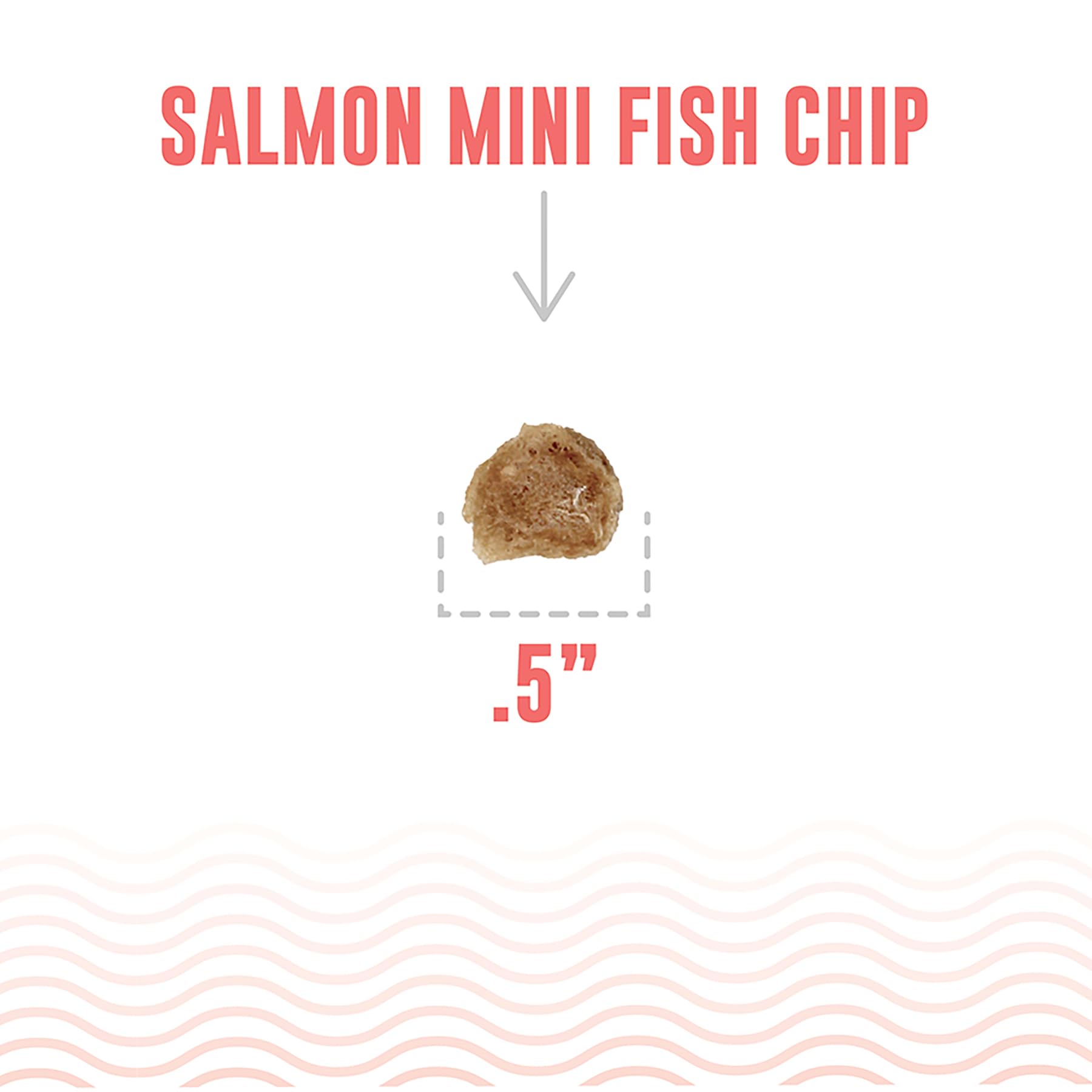 Icelandic+ Mini Fish Chips: Salmon 9oz - Dog Treats, for Training & Small Dogs, 2 Ingredient Air-Dried Crunchy Chips