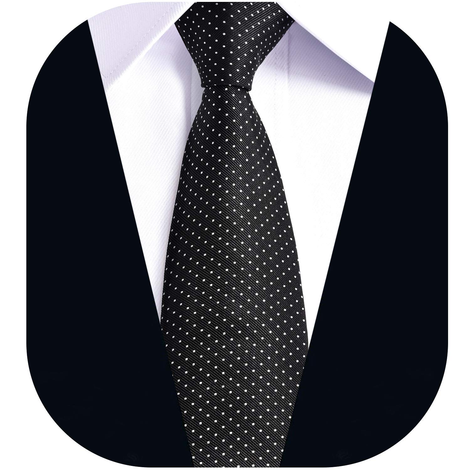 CROATTA Men's Ties Floral Ties for Men Burgundy Ties for Men Wedding Jacquard Luxury Flower Pattern Necktie