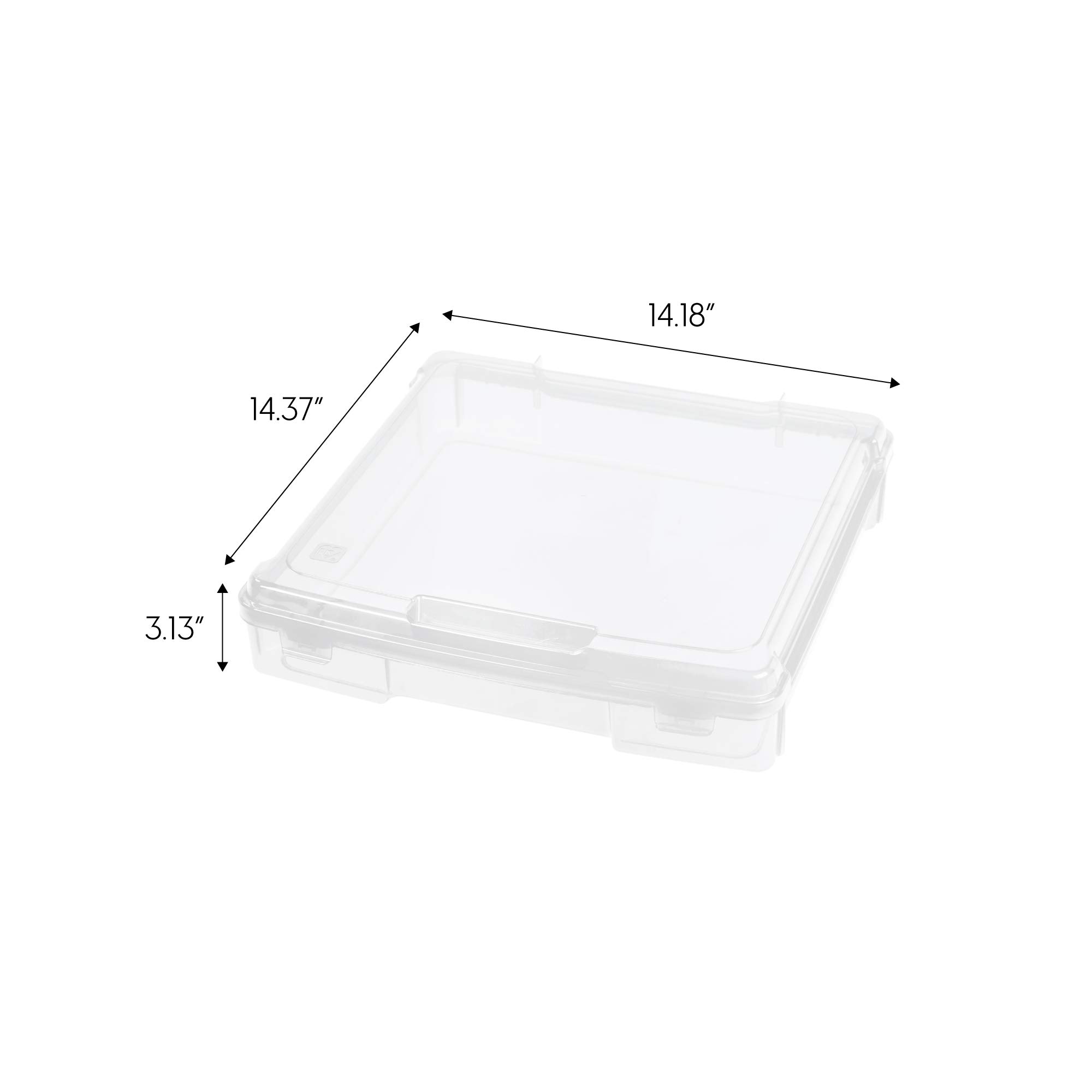 IRIS USA Scrapbook Paper Storage Bundle (8 Pack + 6 Pack)