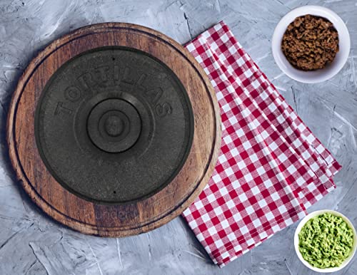 Thunder Up Tortilla Warmer with Lid, Insulated Tortilla holder Ideal to Storage & Keep Burrito, Pancake, Taco Warm, Microwave Container match perfectly with your Tortilla Press, Tortillero, Tortillera