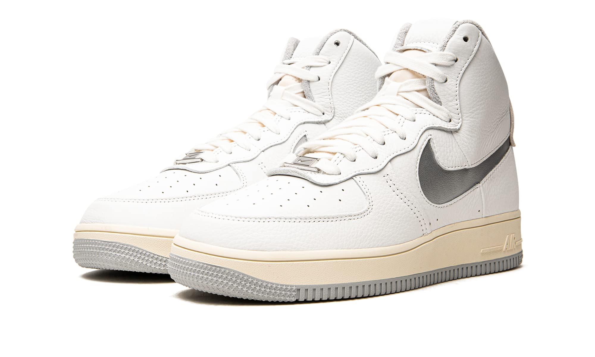 Nike Womens WMNS Air Force 1 High Sculpt DC3590 101 White/Silver - Size 10.5W