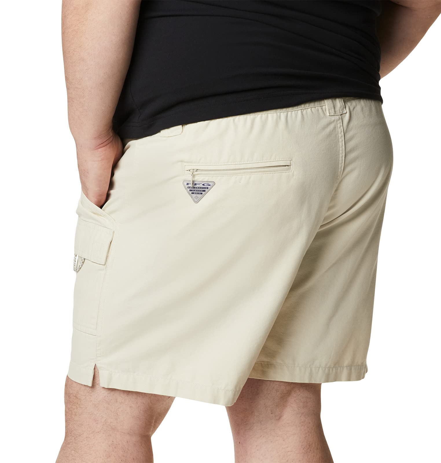 Columbia Men's Brewha II Short, UPF 50 Sun Protection, Fast Drying Stone