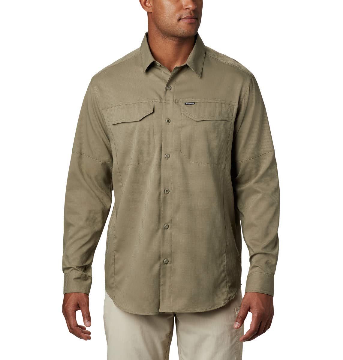 Columbia Men's Silver Ridge Lite Long Sleeve Shirt, Sage, XX-Large