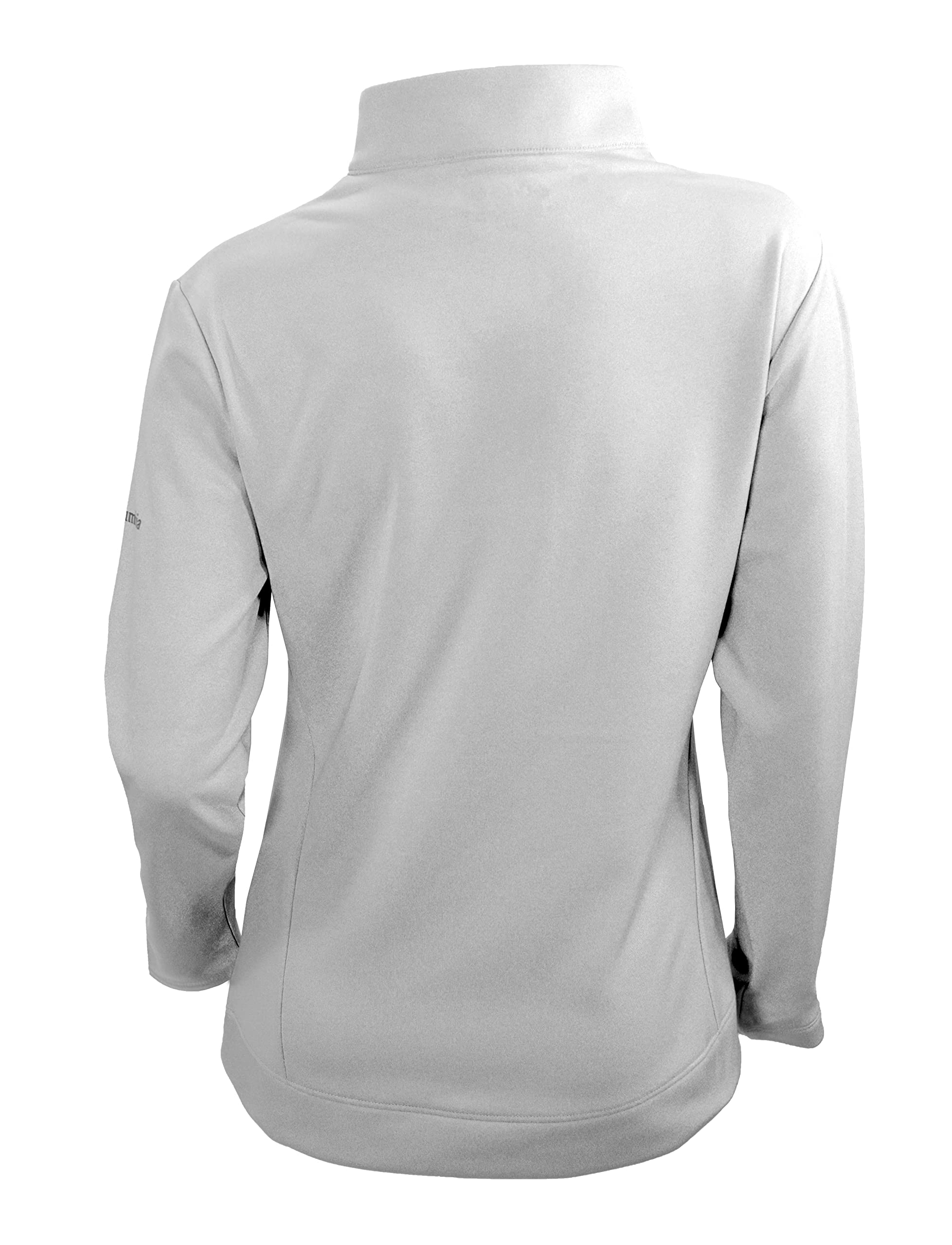 Columbia Golf Women's Omni-Wick Play Through 1/4 Zip Pullover (Medium, White)