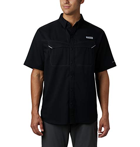 Columbia Men's Low Drag Offshore Short Sleeve Shirt, City Grey, X-Small