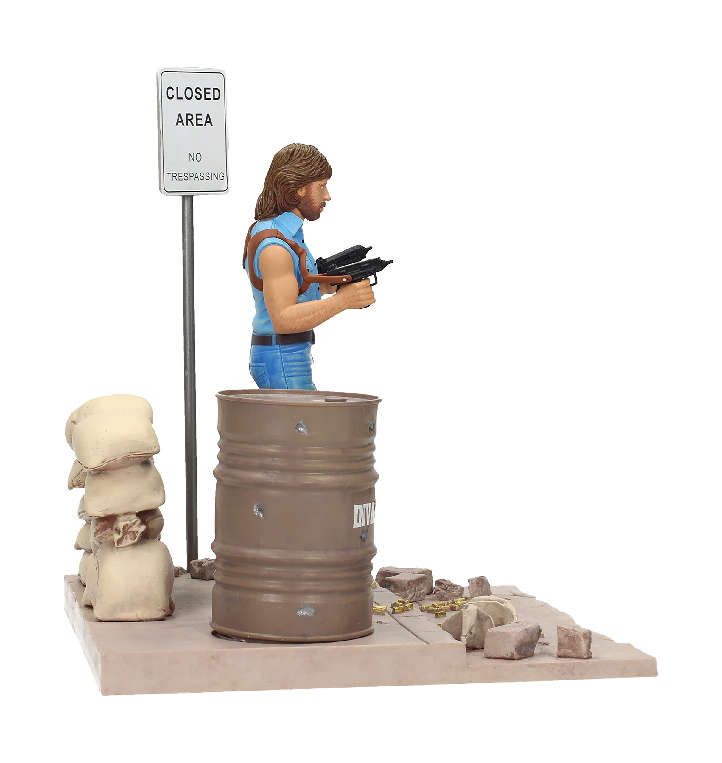 SD Toys Movie Icons: Invasion USA Matt Hunter Figure with Diorama