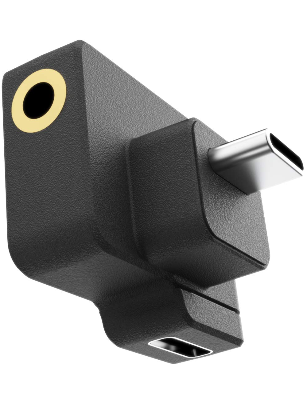 CYNOVA Osmo Action Dual 3.5mm USB-C Mic Adapter, Compatible with DJI Osmo Action