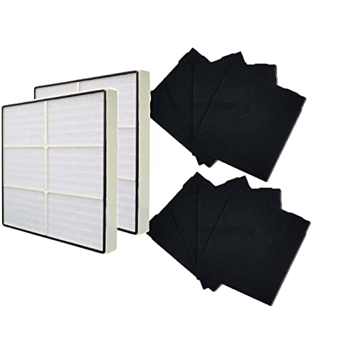 Nispira True HEPA Carbon Pre Filter Set Compatible with Sears Kenmore 83375, 83376, 83200, 83202 (Progressive 335), 83230, 83354, 83355 & 295 Series, 2 Packs