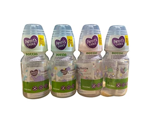 Parent's Choice Slow Flow Bottle, 0+ Months (5 Ounce, Blue)