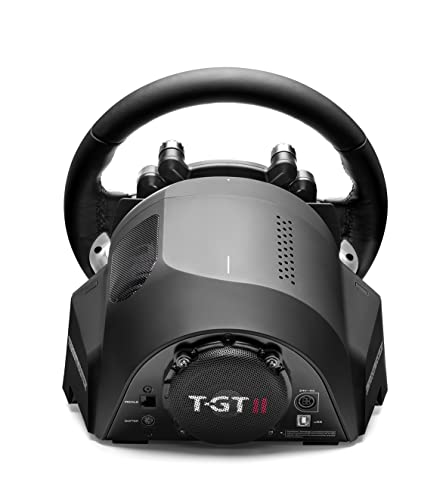 ThrustMaster T-GT II Pack - Wheelbase and Steering Wheel - Officially licensed for both PlayStation 5 and Gran Turismo - PS5 / PS4 /PC