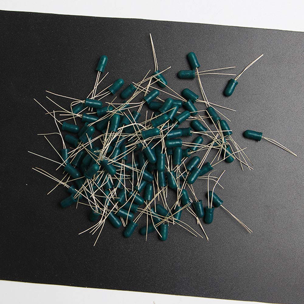 Comimark 100Pcs Miniature lamp 3mm 12v Indicator Bulb Bombilla Incandescent Filament