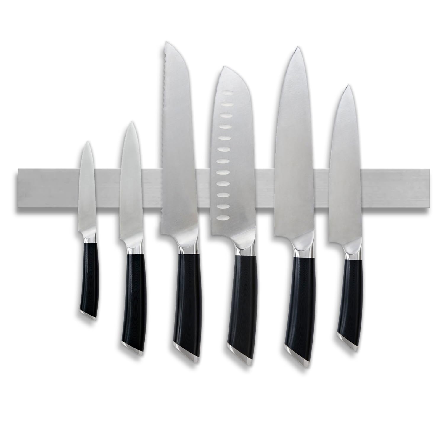Maypes Stainless Steel Knife Magnetic Strip Multi Use Magnetic Knife Holder for Kitchen Organization Magnetic Tool Organizer for Wall Kitchen Knife Rack Utensil Holder Tool Holder 16 Inch