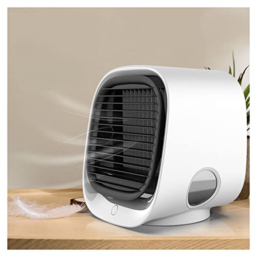 HJINGBIN Air Cooler Bedroom, 7 Color Led USB Mini Portable Air Conditioner, Professional Sturdy Air Con Portable Unit Suitable for Home and Office