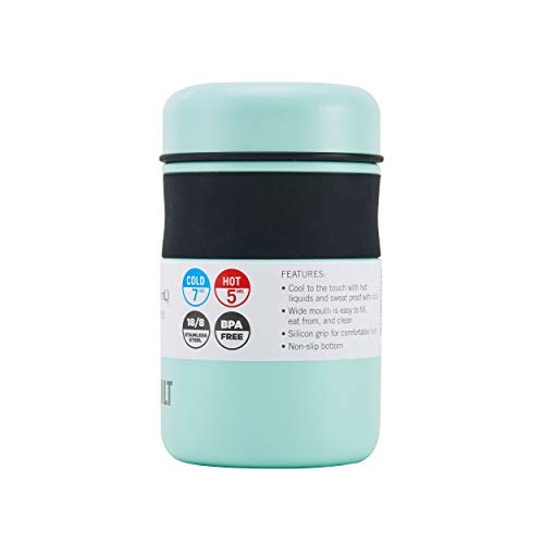 BUILT 16 Ounce Vacuum Insulated Food Jar Tumbler Double Wall Mint 5237389