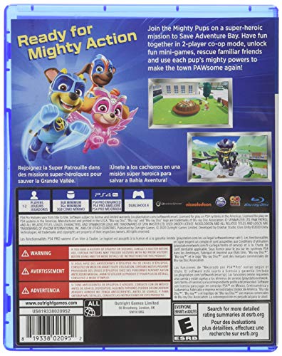 Paw Patrol Mighty Pups Save Adventure Bay - PlayStation 4