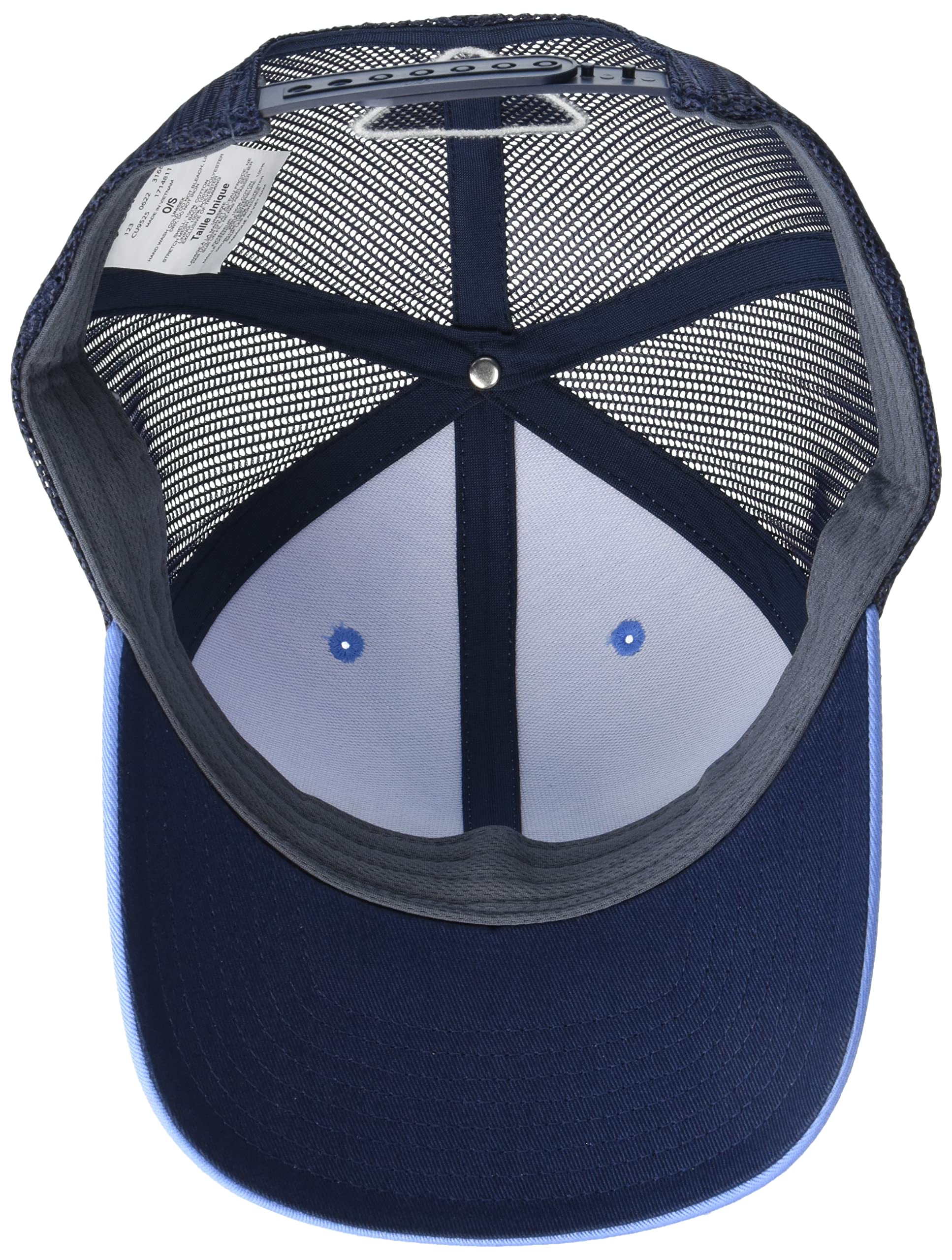 Columbia Unisex PFG Mesh Ball Cap, Cool Grey Heather/Black/Permit, S/M