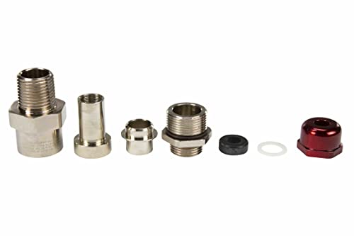 Explosion Proof Cable Gland 3/4" NPT Nickel Plated Brass 0.24-0.46" OD C1D1 ATEX IEC Ex N4X