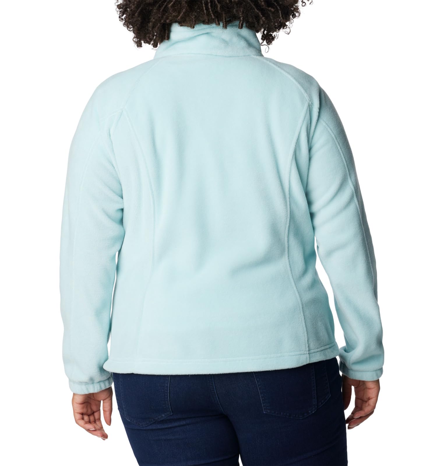 Columbia Women's Benton Springs Full Zip Jacket, Soft Fleece with Classic Fit, Bark, Small