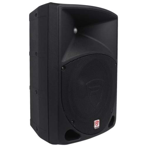Rockville Pair Power Gig RPG10 10" Powered Active 1200 Watt 2-Way DJ PA Speakers