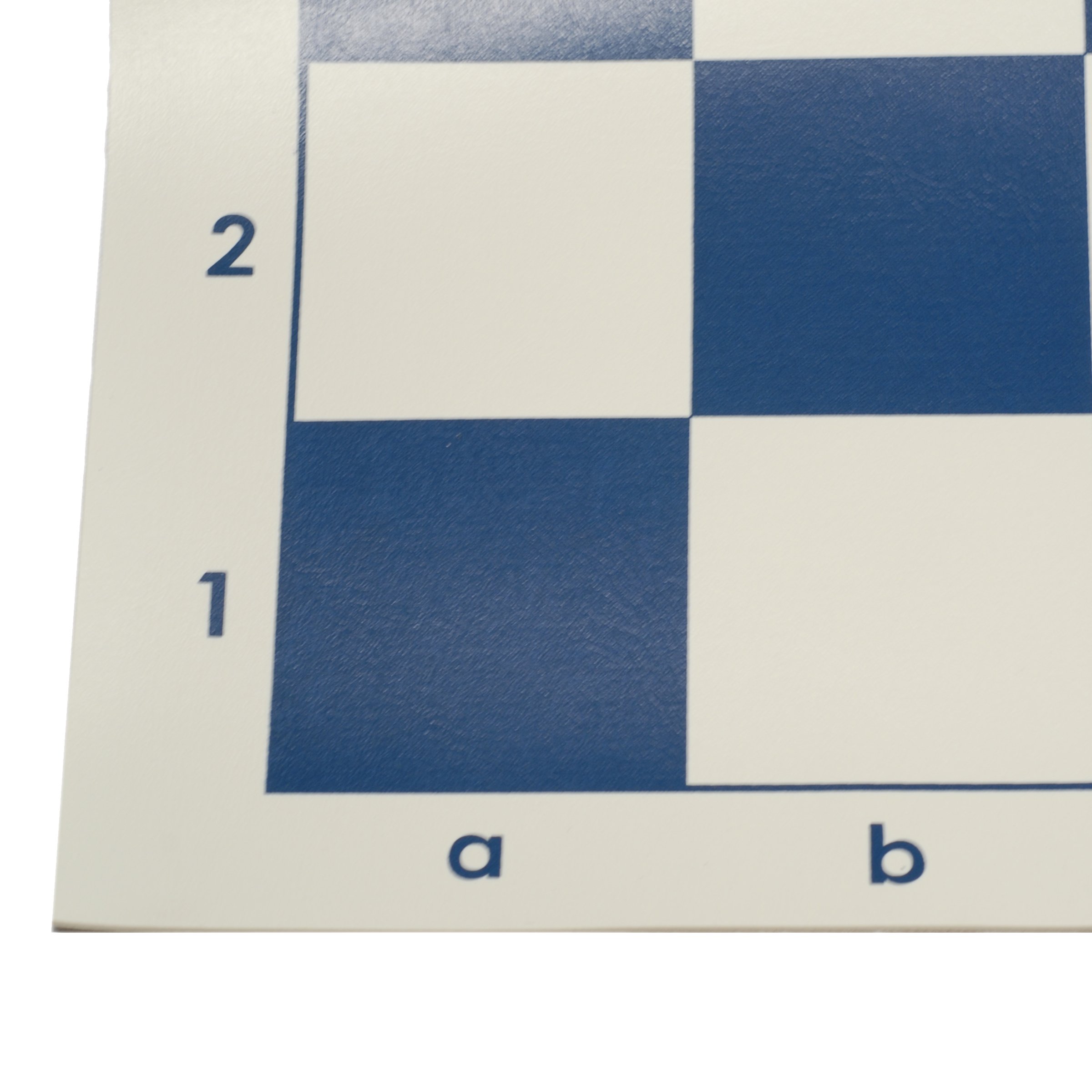 Tournament Chess Set with Electric Blue Bag - 3.75 in. King Solid Plastic