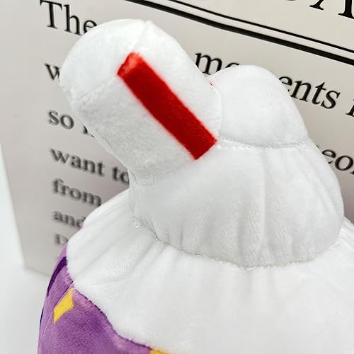 Milk Tea Plush Grimace Shake Milk Tea Plush, Grimace Stuffed Pillow Plushie Figure for Kids and Fans (Milk Tea)