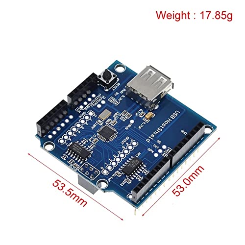 EXONGY USB Host Shield 2.0 for Arduino Compatible for Android DIY Electronic Module Board