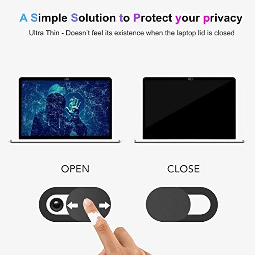 Laptop Camera Cover Slide, 8Pack Webcam Cover, Phone Camera Cover, Ultra-Thin Computer Camera Cover Slide - Fits Most Laptop, Desktop, PC, Tablet, Smartphone to Protect Your Privacy and Security