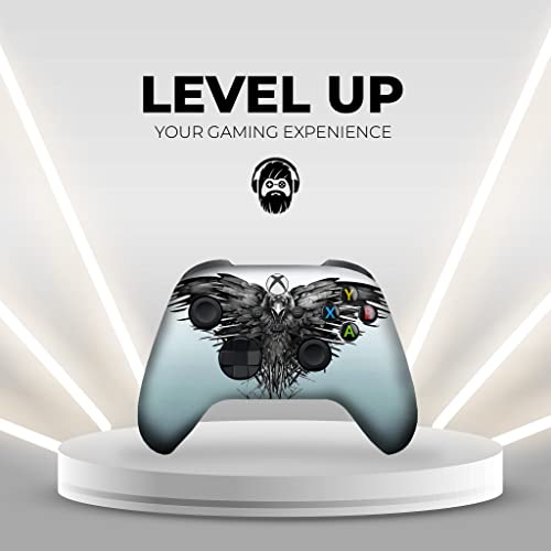 DreamController Flying Eaglle Custom X-box Controller Wireless compatible with X-box One/X-box Series X/S Proudly Customized in USA with Permanent HYDRO-DIP Printing(NOT JUST A SKIN) (MODDED)