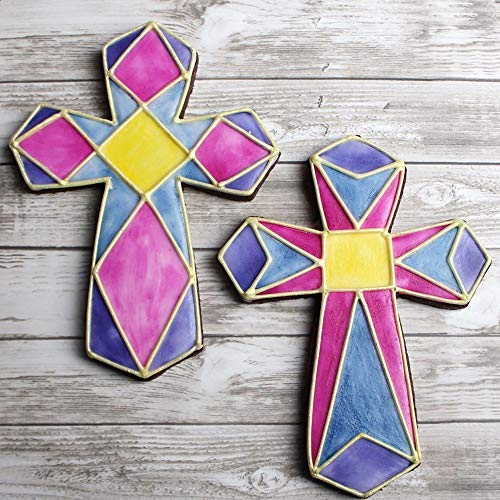 Extra Large Cross Cookie Cutter, 5.5" MAde in USA by Ann Clark