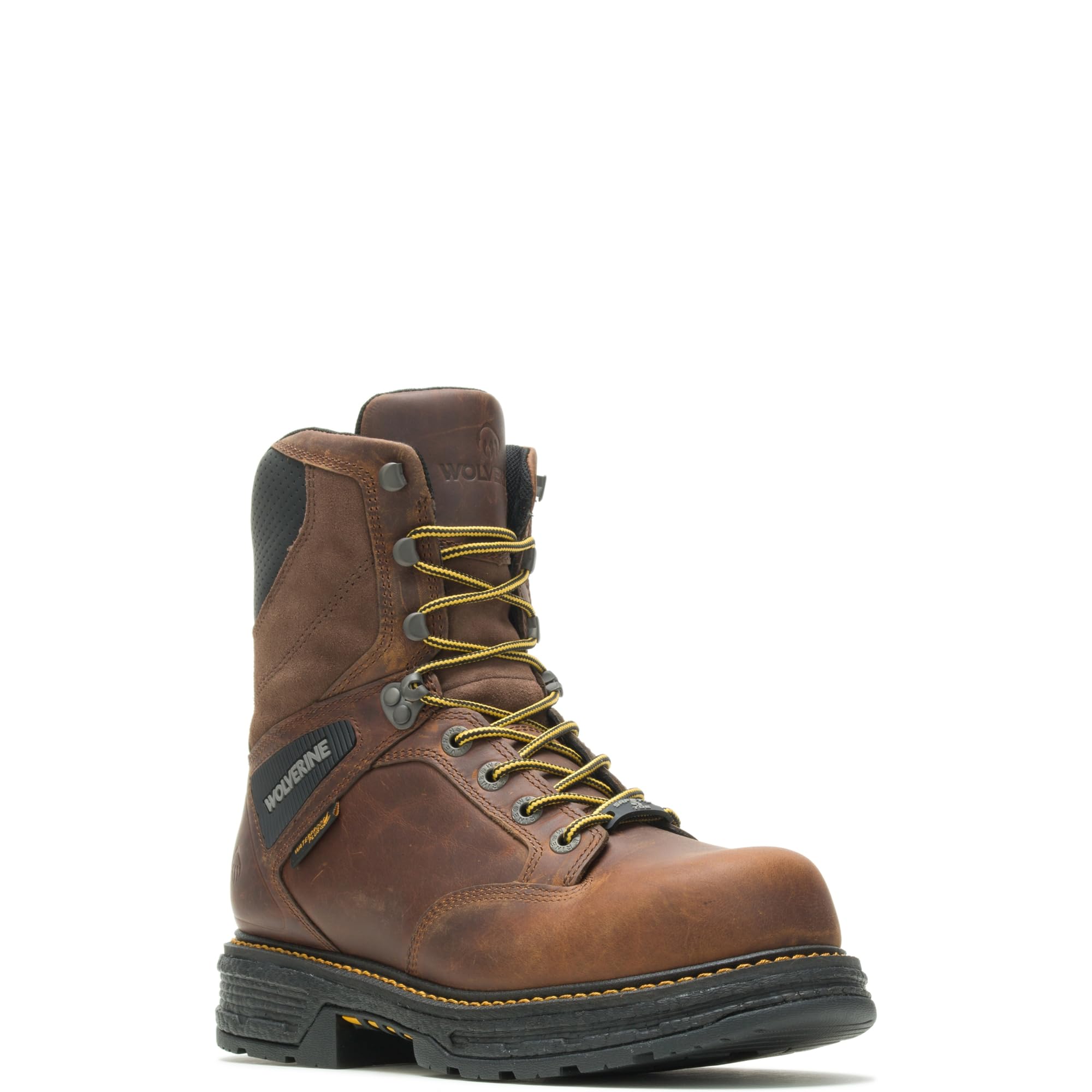 Wolverine mens Hellcat Ultraspring™ 8" Carbonmax Boot, Tobacco, 10.5 X-Wide US