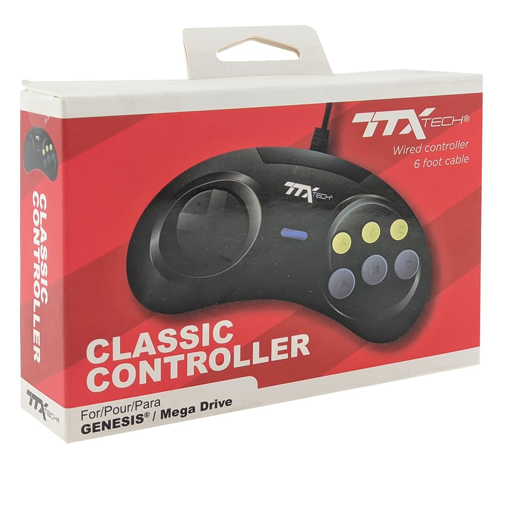 Retro-bit Sega Retro Pad Genesis Controller
