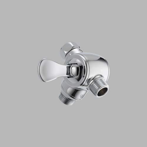 Delta Faucet U4929-PK 3-Way Shower Arm Diverter for Handshower, Chrome,3 x 3 x 3.75 inches