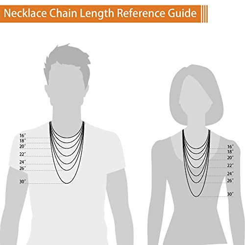 OCHCOH Sterling Silver Clasp Popcorn Chain for Men, 16 Inches Silver Chain for Men 2.5mm Diamond Cut Silver Chains for Men 925 Sterling Silver Chain for Men Silver Chain for Mens Jewelry Mens Gifts