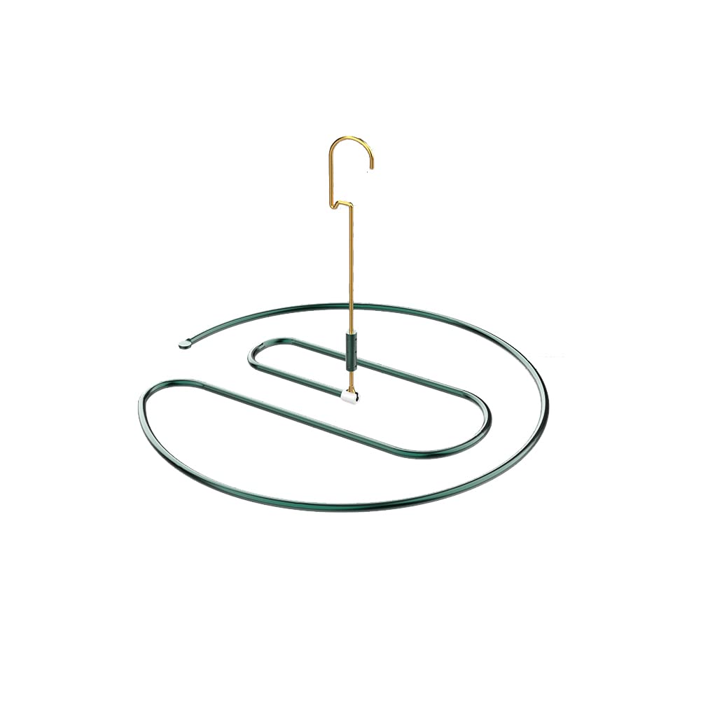 DEPILA Spiral Sheet Hanger Space Saving Hangers for Sheets Bedspreads Coverlets Mattresses Tablecloths Sofa Covers Blankets Shawls Scarfs Capes A1 Coat Hanger