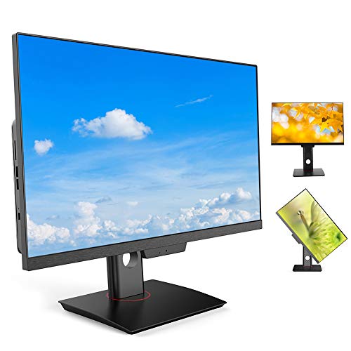 Desktop Computer LED Screen I53230M Builtin Optical Drive 23.8inch 100240V Good Choice for Office Employees, Training Room, Home, School Institutions (K4 Black i5-3230M US Plug)