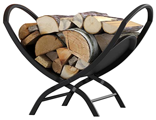 Fire Beauty Fireplace Log Holder Folding Firewood Rack Indoor, Outdoor Firewood Rack,Stacking Rack,Storage Rack for Firewood