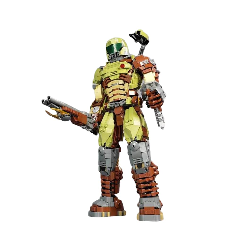 Destroyer Warrior Figure Building Blocks Set,Shooting Game Figure Robot Building Toy,Build and Display Model Toy,Best Gift for Kids Adult(1665 Pcs)