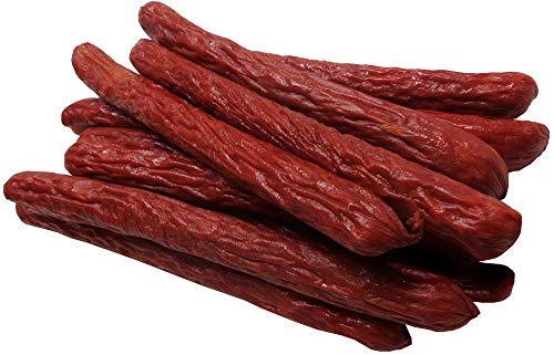 Buffalo Bills 2 lbs Honey Stung 6" Ole' Smokies Saddlebag (50 beef sticks per saddlebag)