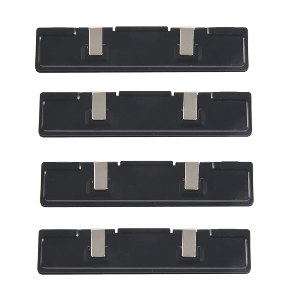 FOOTIC 4 Pcs Aluminum Heatsink Shim Spreader Cooling for DDR RAM Memory Desktop Memory Radiator DDR2 DDR3 DDR4