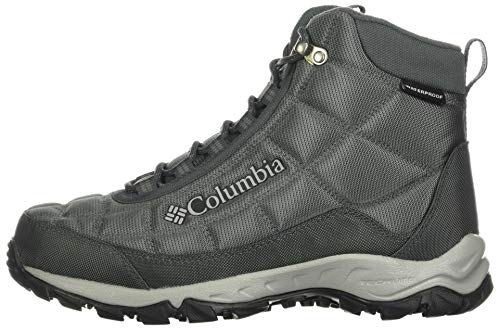 Columbia Men's Firecamp Boot, Titanium Grey Steel/Graphite, 15