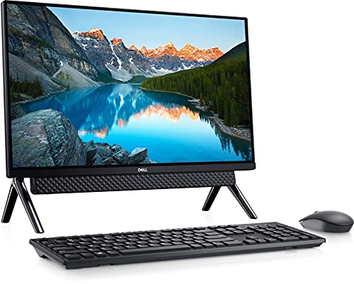 Dell Inspiron 5400 AIO Desktop, Intel Pentium Gold 2-Core Processor, 8GB DDR4 Memory, 256GB PCIe NVMe M.2 SSD, Windows 10 Home, 23.8" FHD Non-Touch Screen, Integrated Graphics