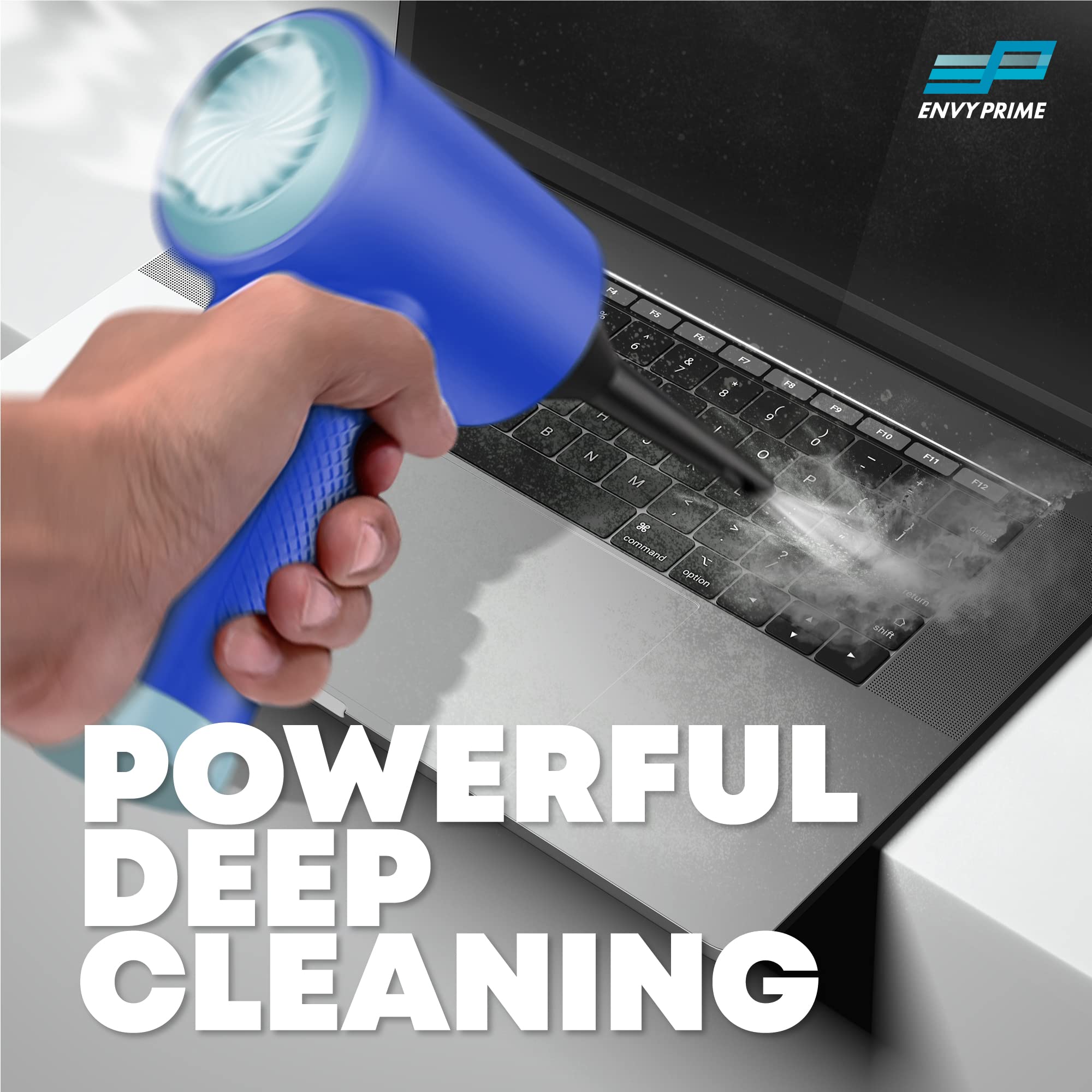 Electric Compressed Air Dusters - Portable Rechargeable Electric Air Duster For Computer Duster - Electronics Cleaning Air Blower - Electric Duster Air Can Dust Blower Electronic Duster Compressed Air