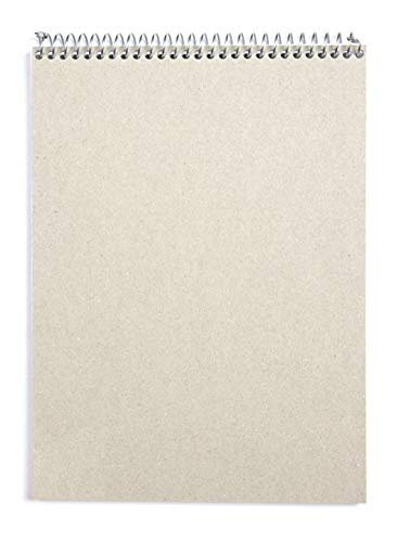 Mintra Office TOP BOUND Durable Spiral Notebooks (Teal, Purple, White, College Ruled 3pk)