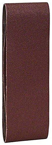 Bosch 2609256215 Sandpaper Sheets Adhesive for Sanding Machines 75 x 508 mm / 1 Sheet with Grit Size 60/1 Sheet with Grit Size 80/1 Sheet with Grit Size 100 / Red